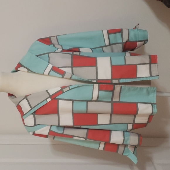 Painted Pony | Jackets & Coats | Painted Pony Geometric Blazer | Poshmark